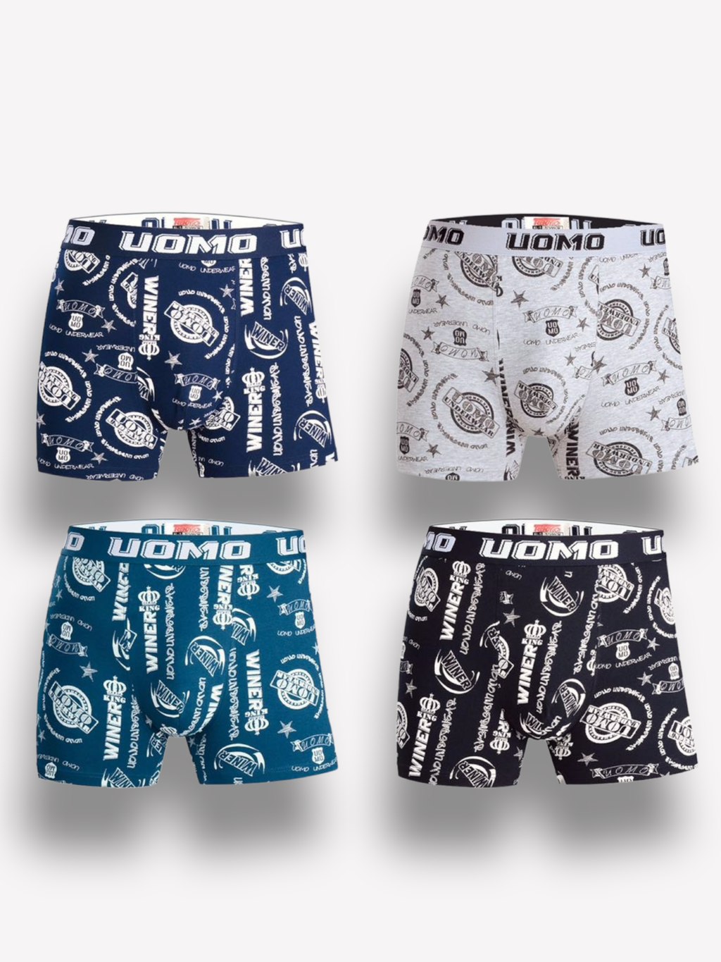 BOXER UOMO ΜΠΟΞΕΡ 4 ΤΜΧ 11,90